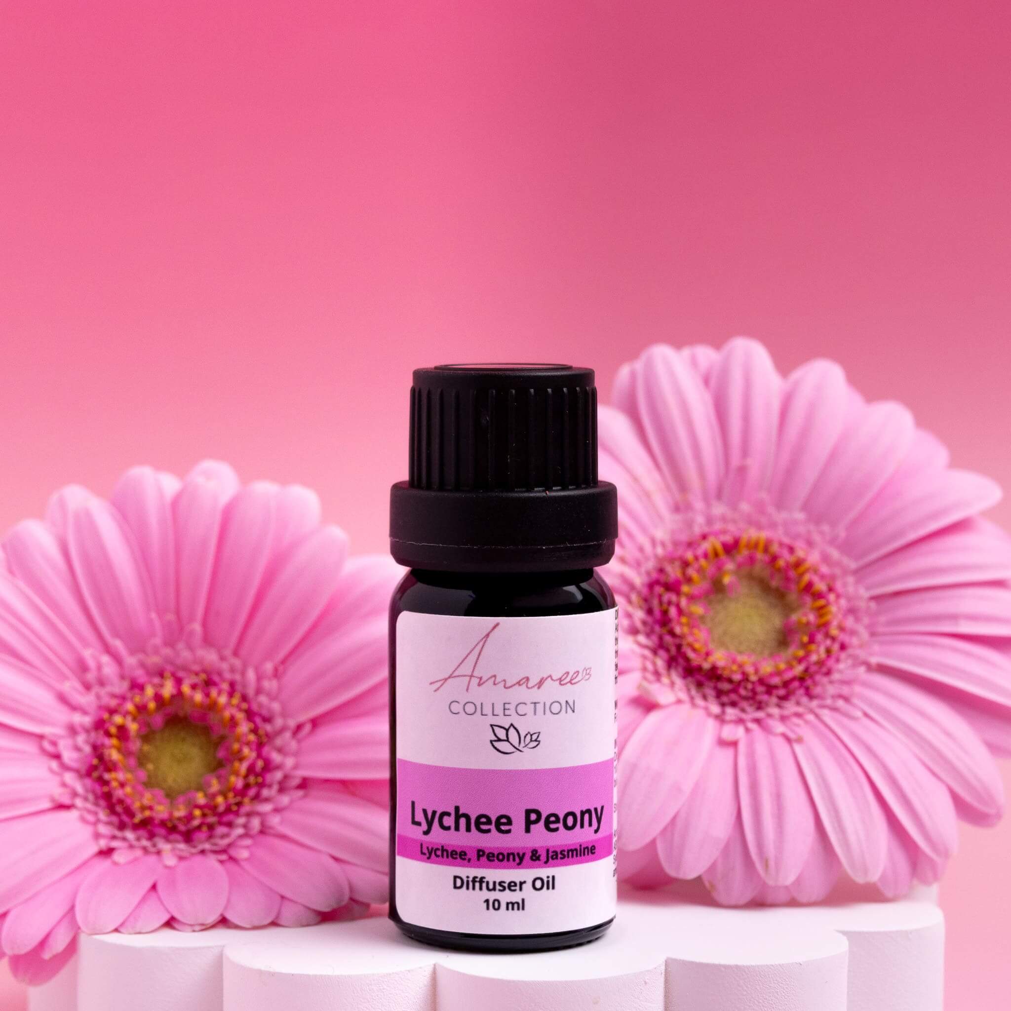 Lychee Peony Diffuser Oil - Fresh Floral Fragrance – Amaree Collection